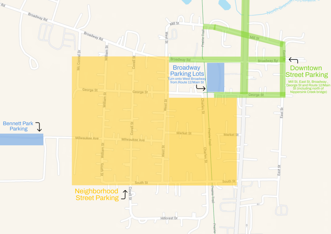 Downtown Parking Map – Village of Richmond, IL